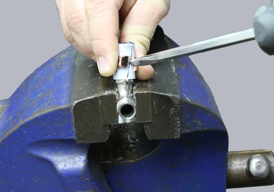 How to Remove PEX Copper Crimp Ring