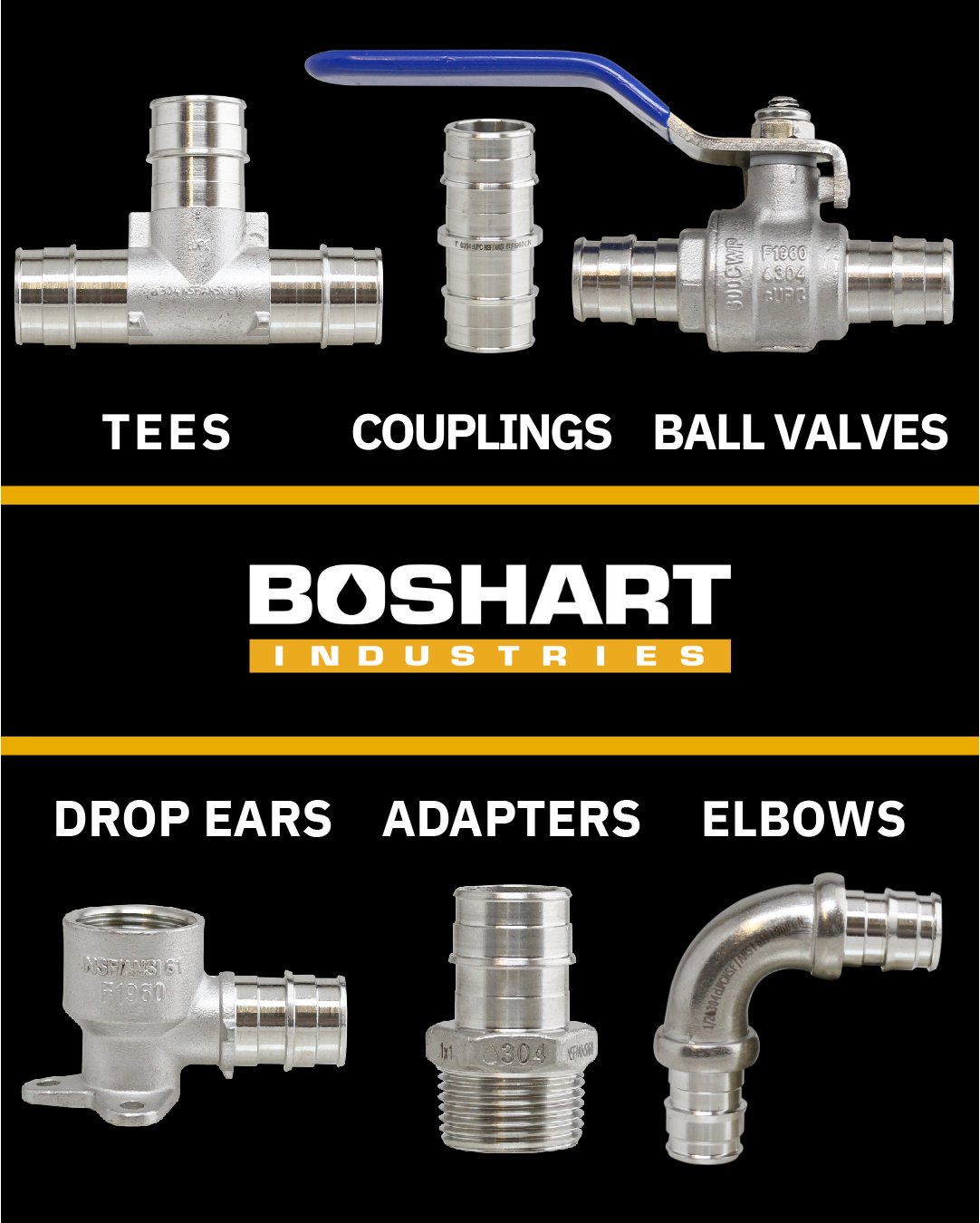 We've Done it Again: Cold Expansion Stainless Steel PEX Fittings