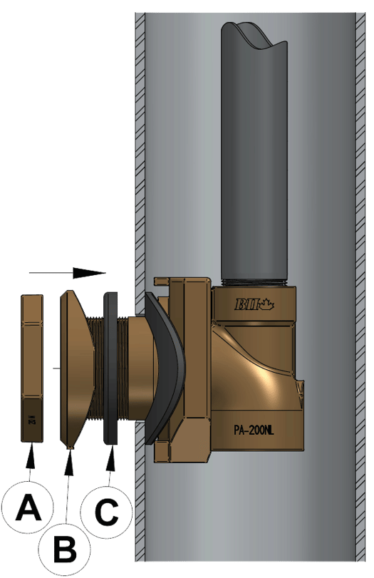 Accurately Installing a Slide Pitless Adapter