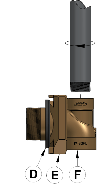 Accurately Installing a Slide Pitless Adapter