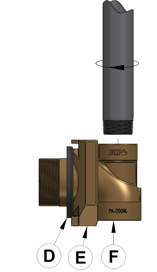 Accurately Installing a Slide Pitless Adapter