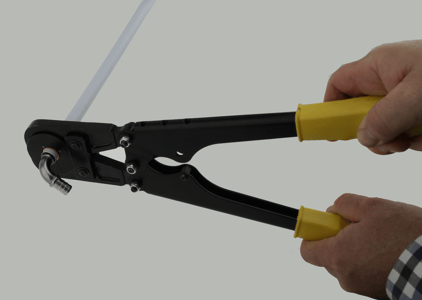 How to Make a Copper Crimp Ring PEX Connection