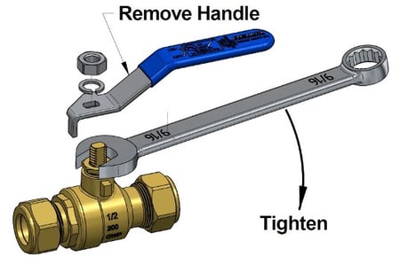 How to Install a Compression Ball Valve